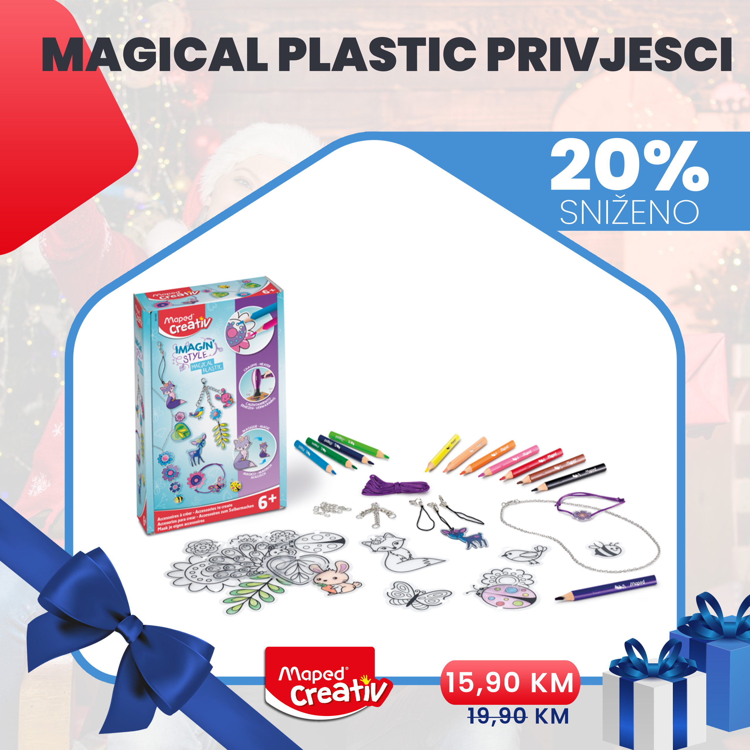 MAPED Magical plastic privjesci
