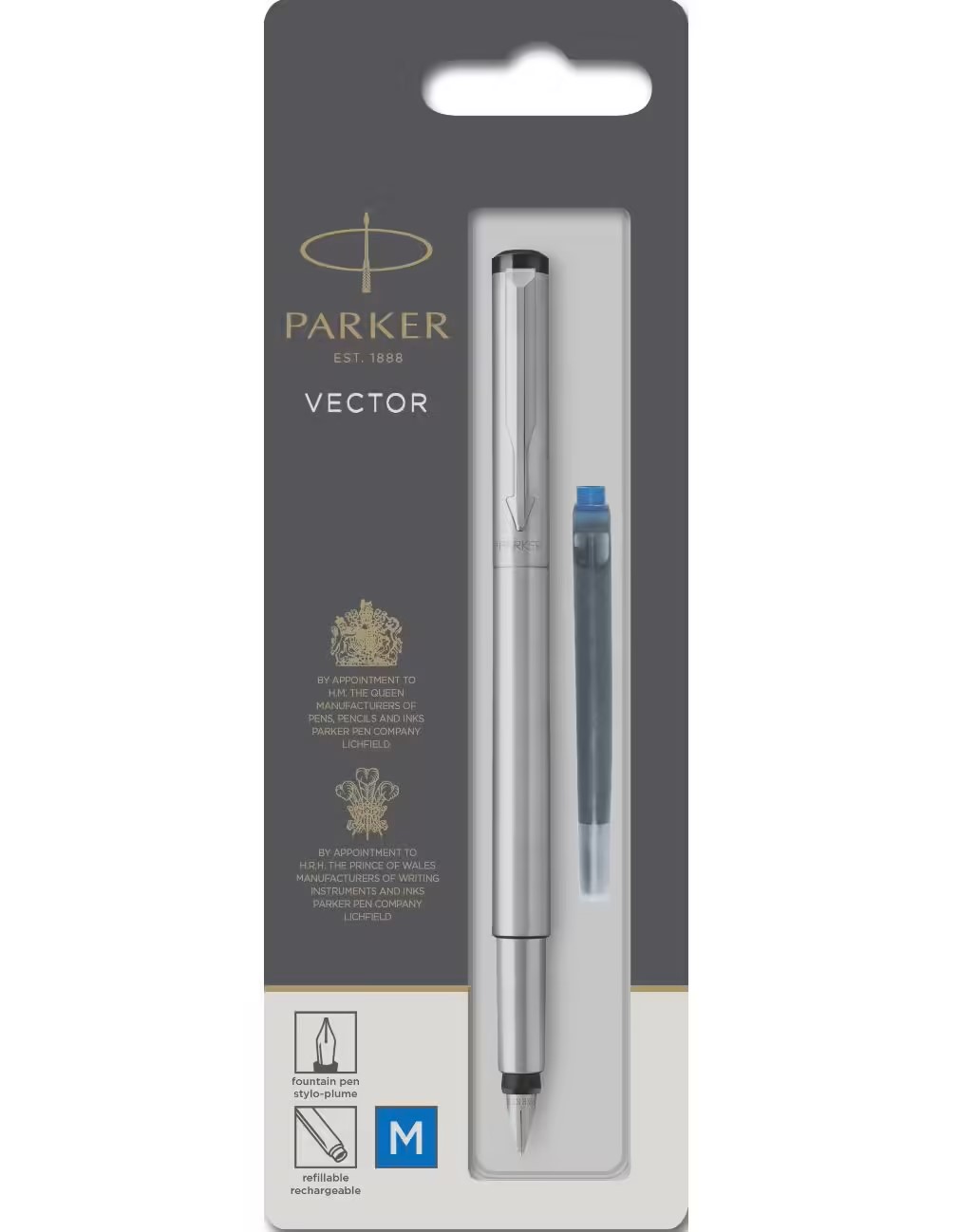 Naliv pero Vector St. Steel PARKER