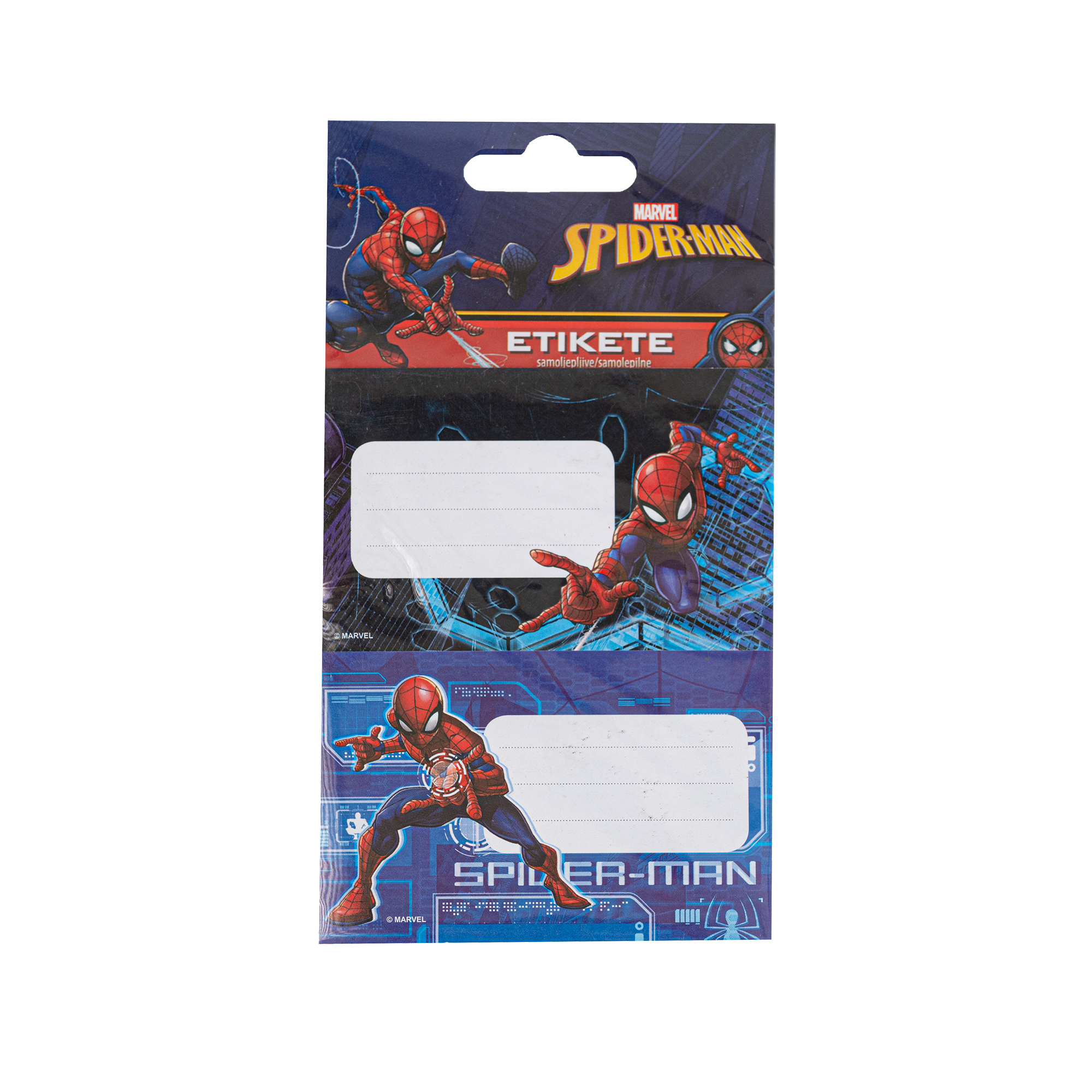Etiketa za sveske 10/1 SPIDERMAN