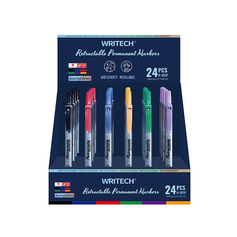 Marker permanentni click WRITECH crni