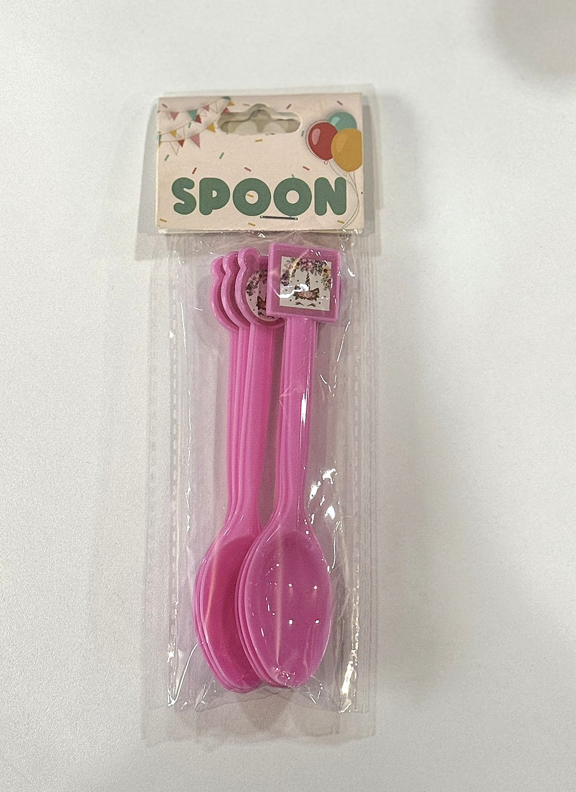 Plasticne kasike sa dekoracijom 6/1 UNIC