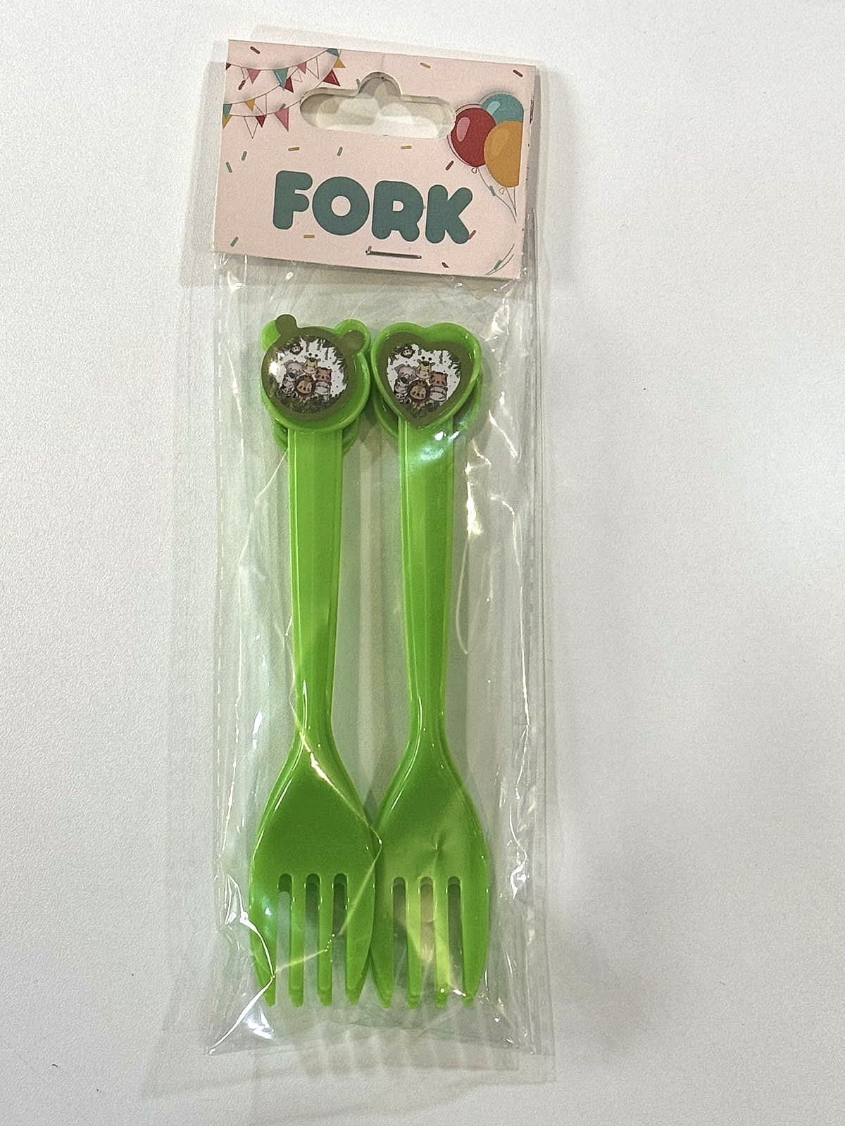 Plasticne viljuske sa dekoracijom 6/1 JU