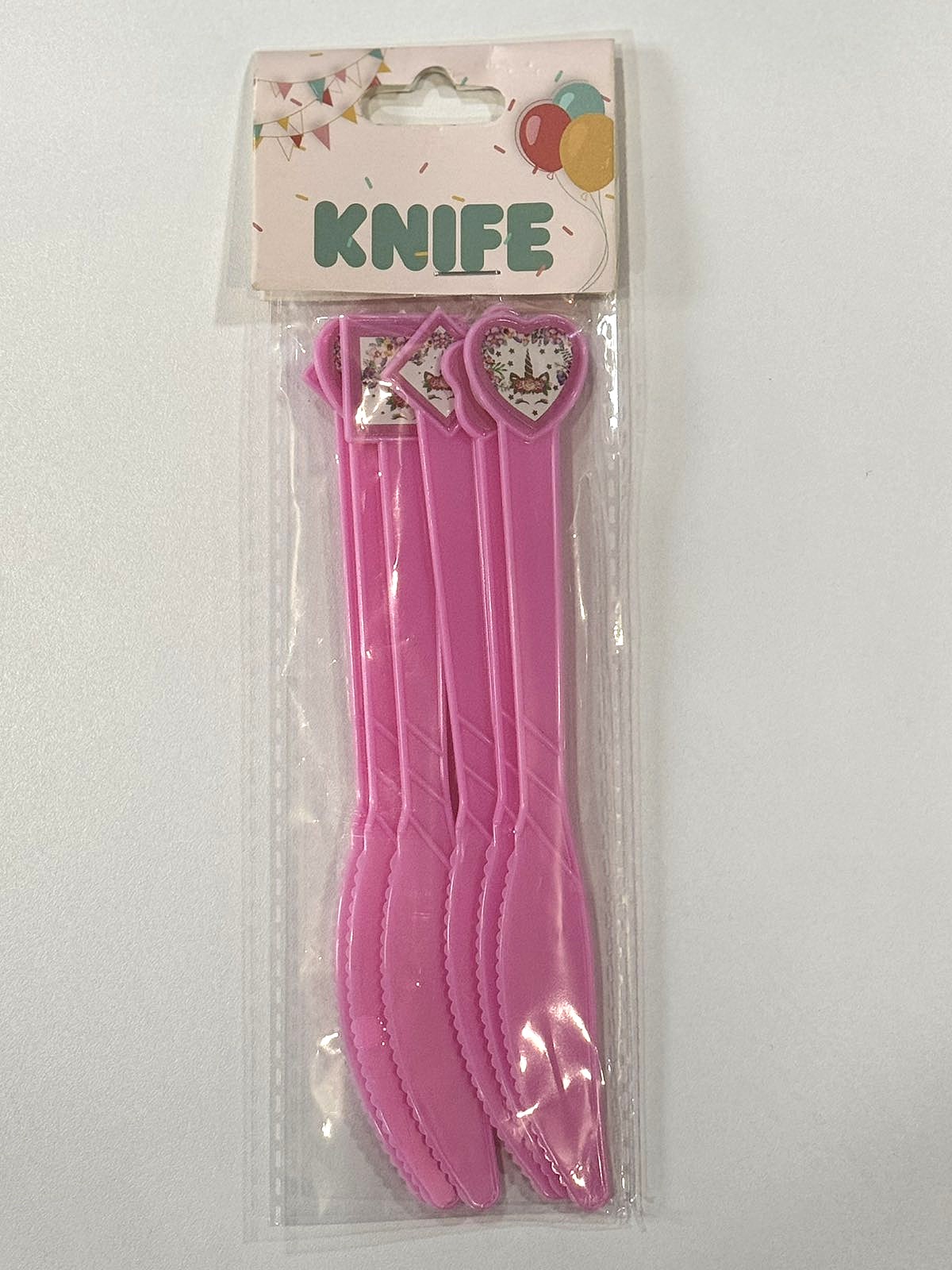 Plasticni nozevi sa dekoracijom 6/1 UNIC