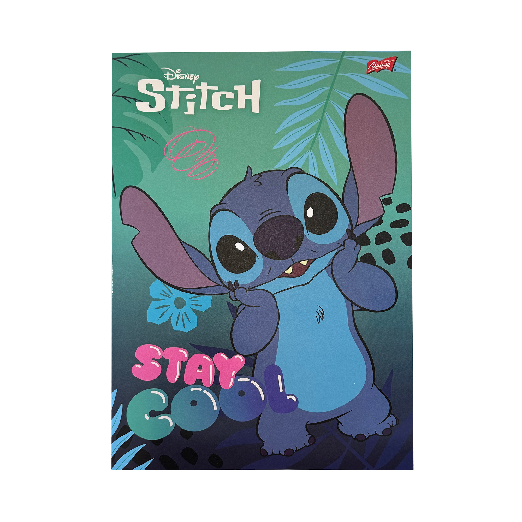 Sveska meka A4/54 karo STITCH